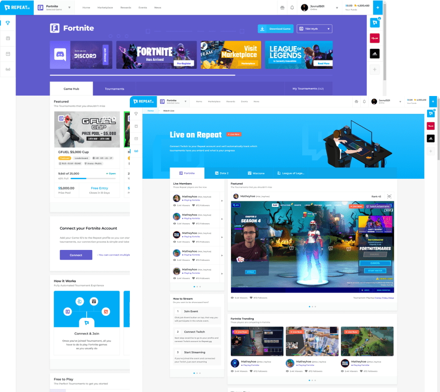 Repeat.gg - Play Online Games for Cash